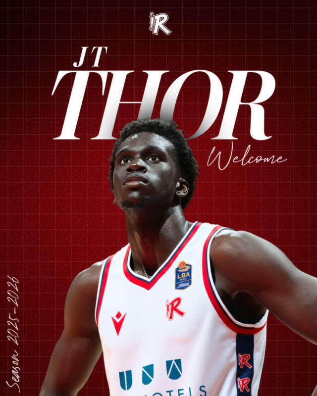 Reggio Emilia refuerza su equipo con JT Thor