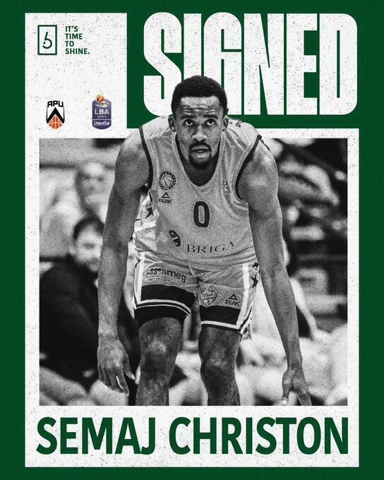 Udine anuncia la llegada de Semaj Christon